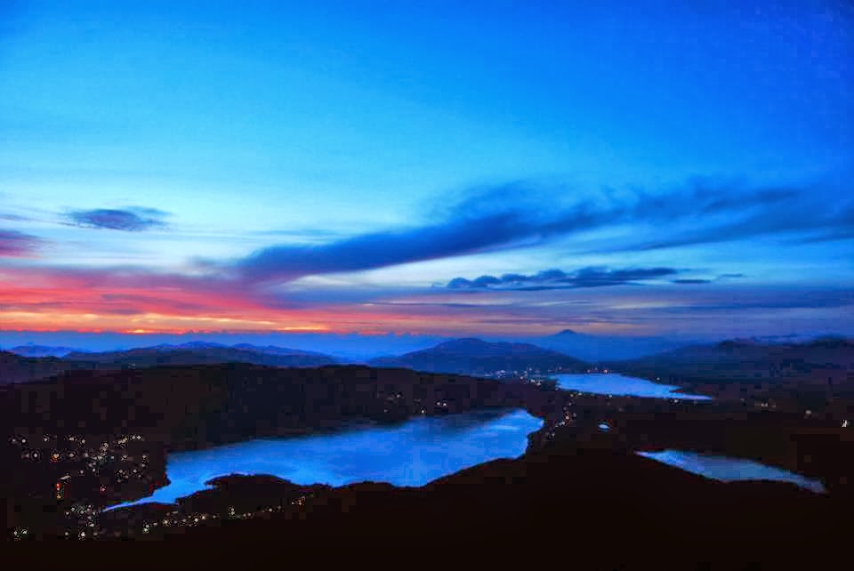 Ikan Pintar: Danau Kembar : Danau Atas dan Danau Bawah