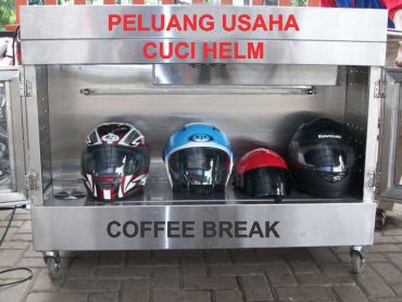 Usahawan jasa cuci helm bisnis bermodal kecil - Peluang Usaha Secangkir ...