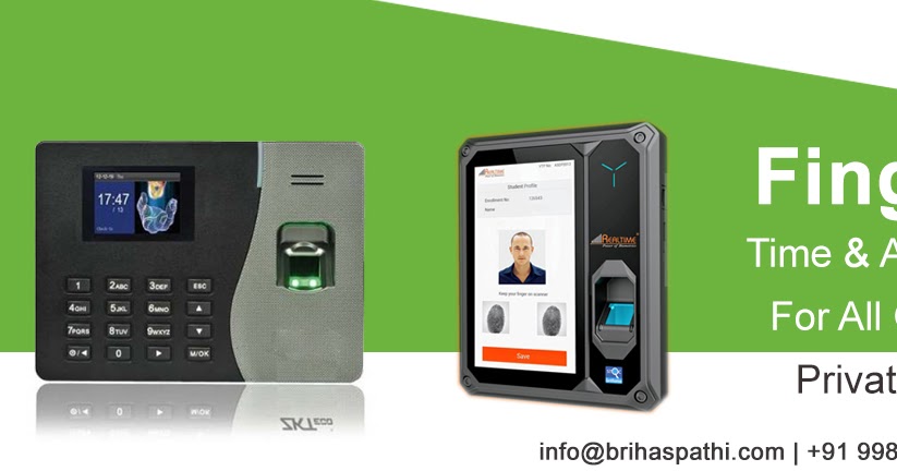 Aadhar Fingerprint Scanner -Aadhar Enabled Biometric Attendance Device ...