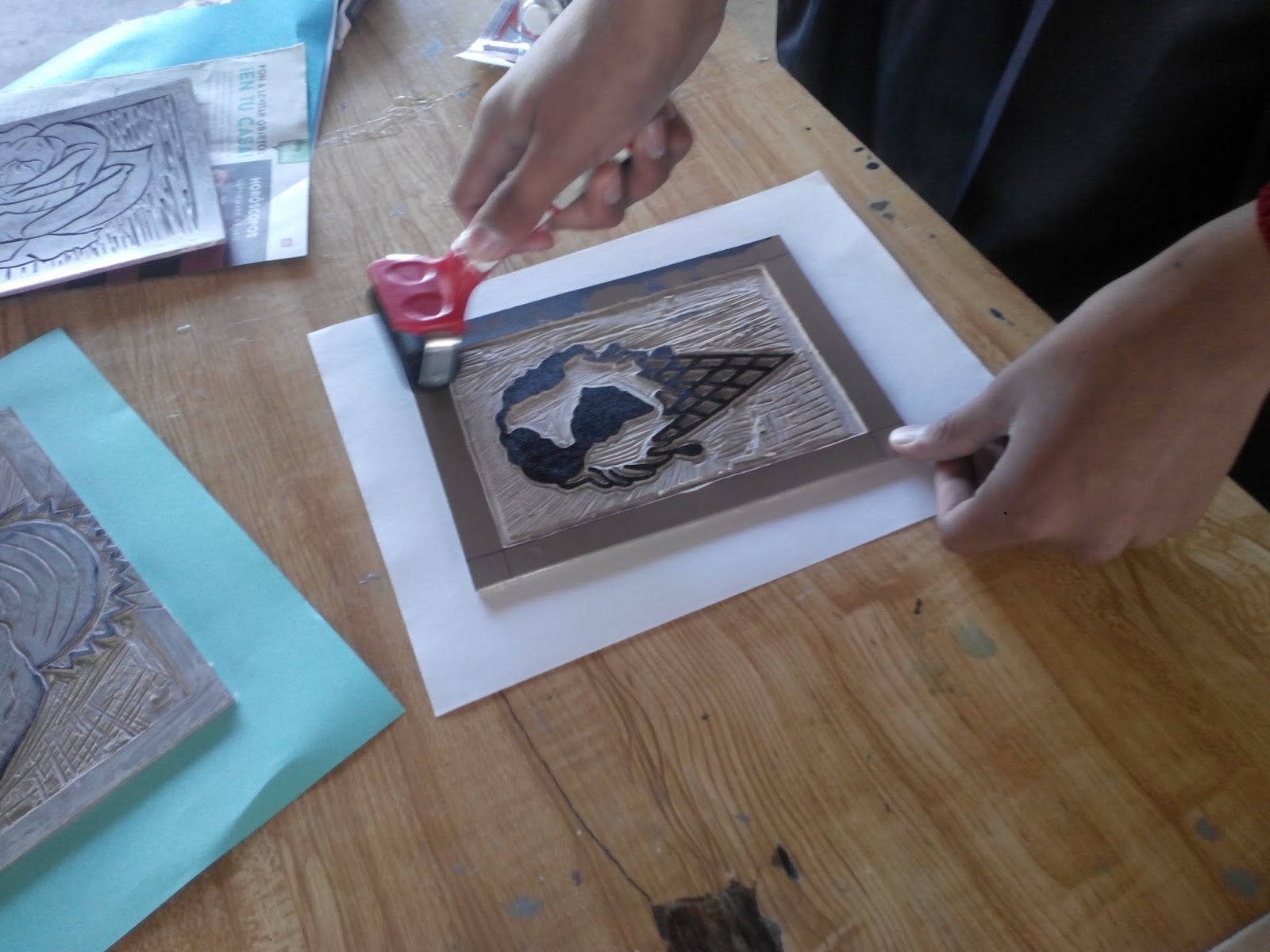 El proceso de linograbado