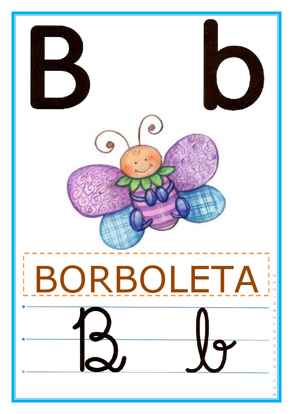 CARTAZES DE PAREDE ALFABETO COLORIDO PARA IMPRIMIR LINDO!-ALFABETOS LINDOS