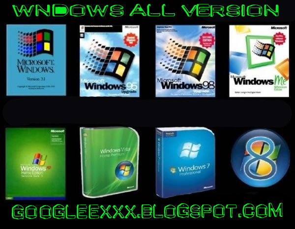 Menampilkan versi windows di desktop