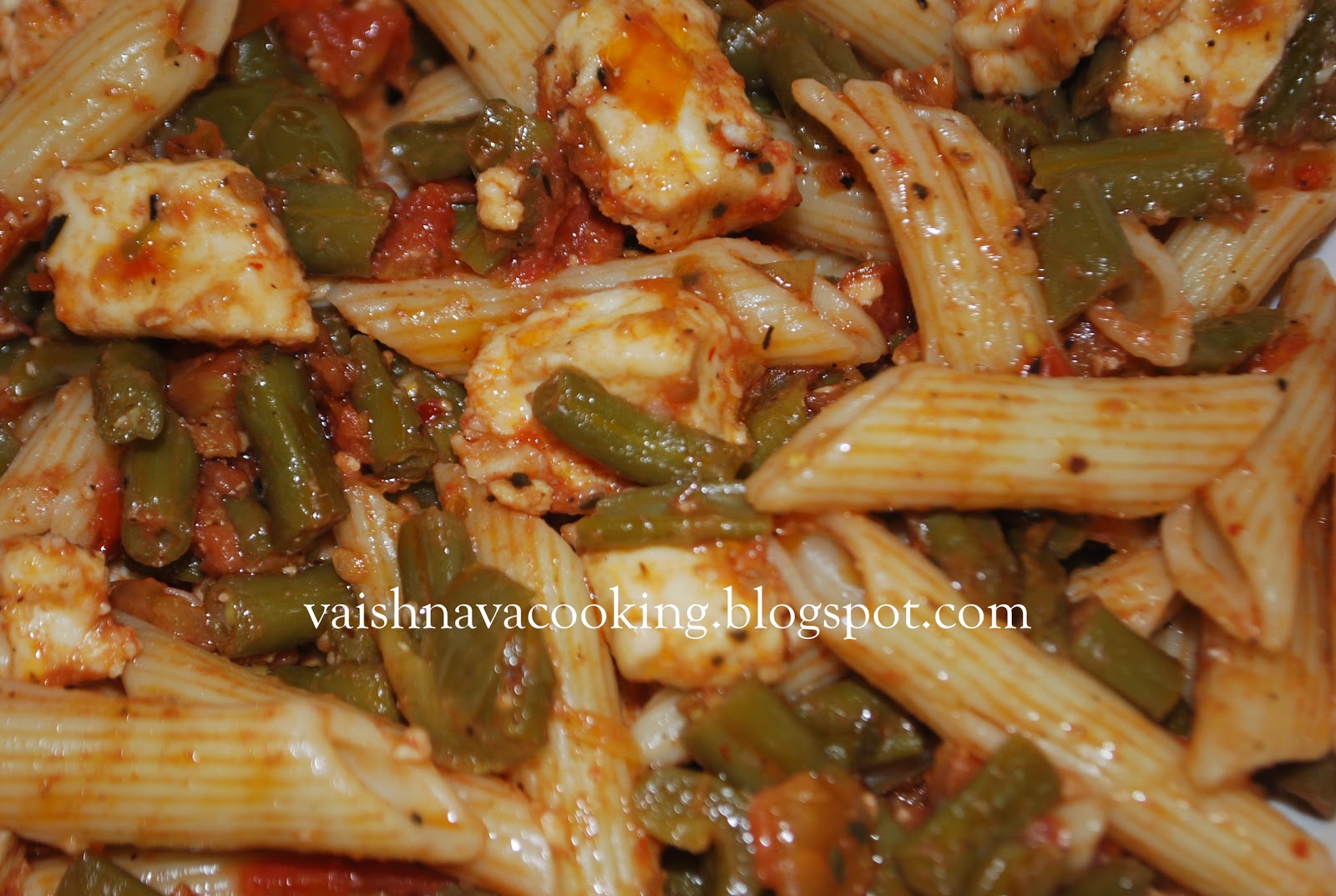MY SATVIK KITCHEN: MIXED VEGETABLE PASTA