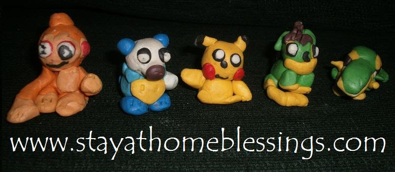 Pokemon Clay Models