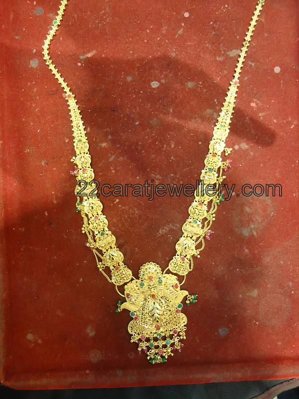 2 in 1 Long Chain cum Vaddanam Gallery - Jewellery Designs