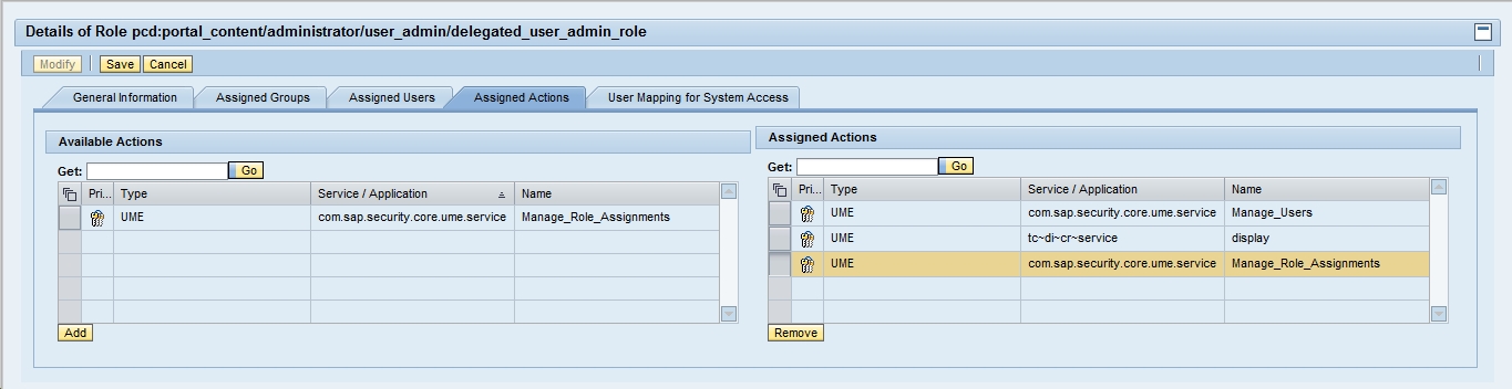 Administration Roles in SAP EP