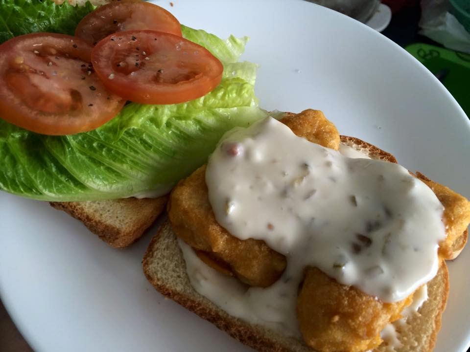 The Vegan Mouse: Gardein Fish Filet Sandwich, Scalloped Potatoes ...