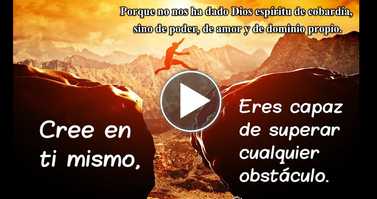 Cree en Ti Mismo! - Hay que creer que todo es posible, Porque no nos ha ...