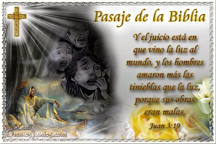 Vidas Santas: Santo Evangelio según san Juan 3:19