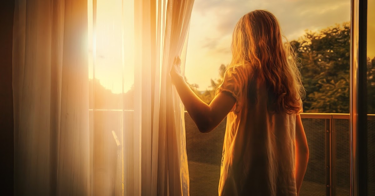 My Musings...: Waking up with the Sun