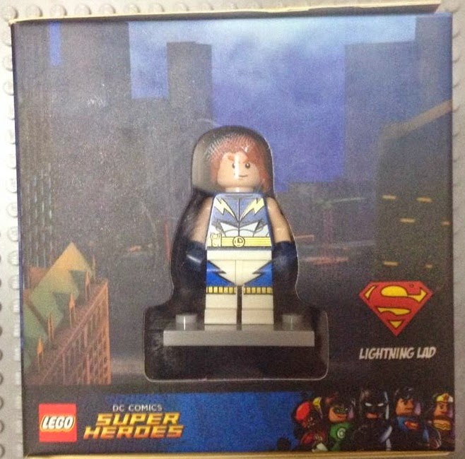 Galeria dos Brinquedos: Lightning Lad Exclusivo Target - LEGO