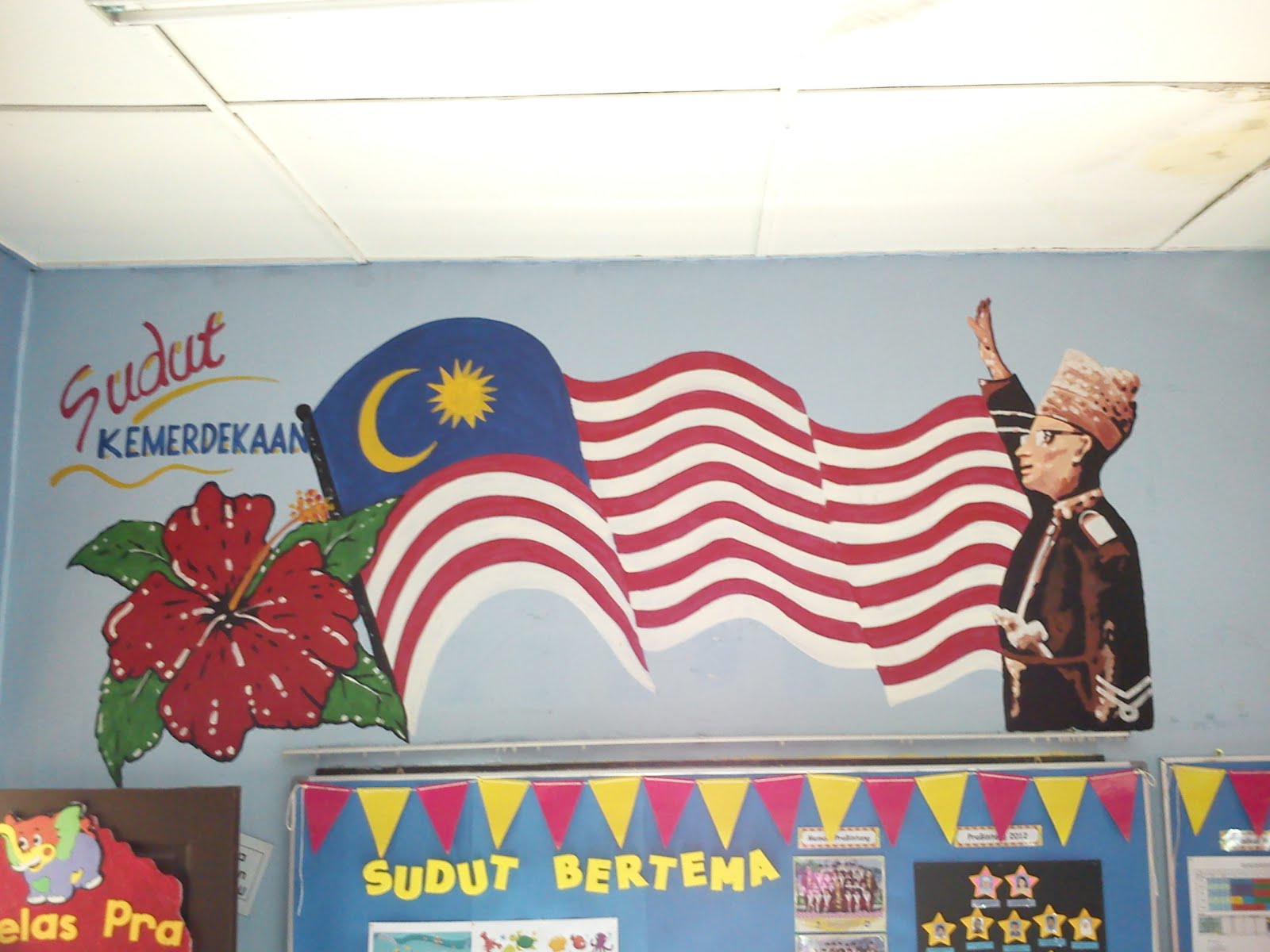 Pelukis Mural Shah Alam: Merdeka! Merdeka! Merdeka!