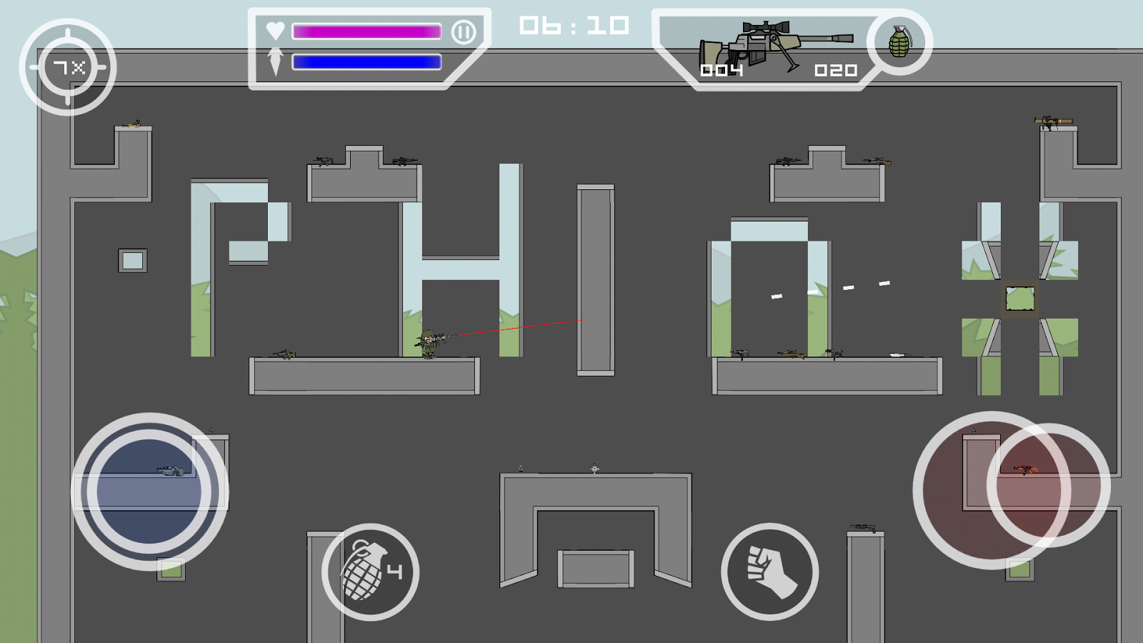 Crazy Tricks and Tips: [2019 UPDATED] Mini MIlitia Mega Maps MOD 4.0.42