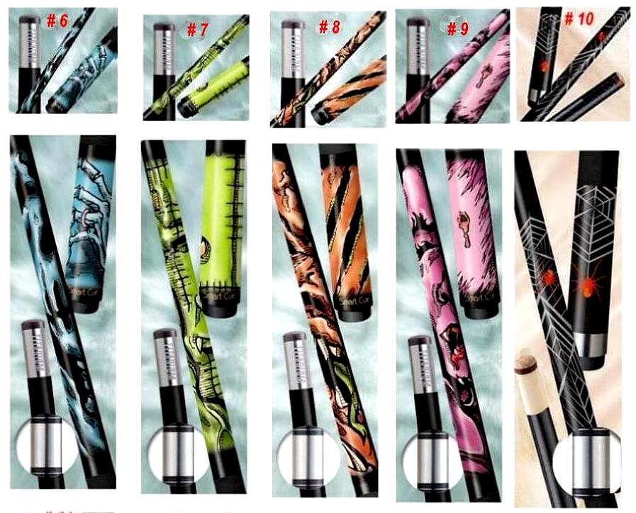 Billares Mingo: Tacos de grafito y titanium