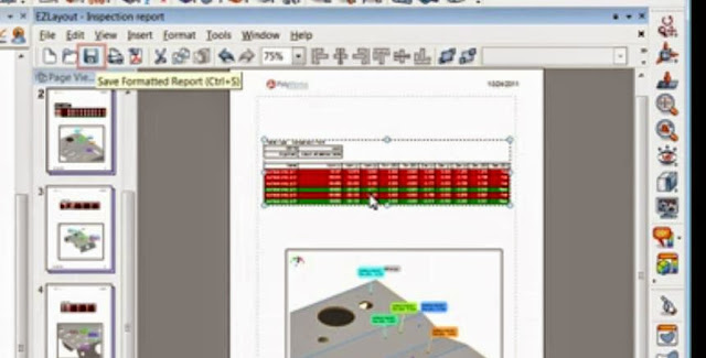 CREACION DE UN REPORTE PROFESIONAL ~ POLYWORKS PODEROSO SOFTWARE DE ...