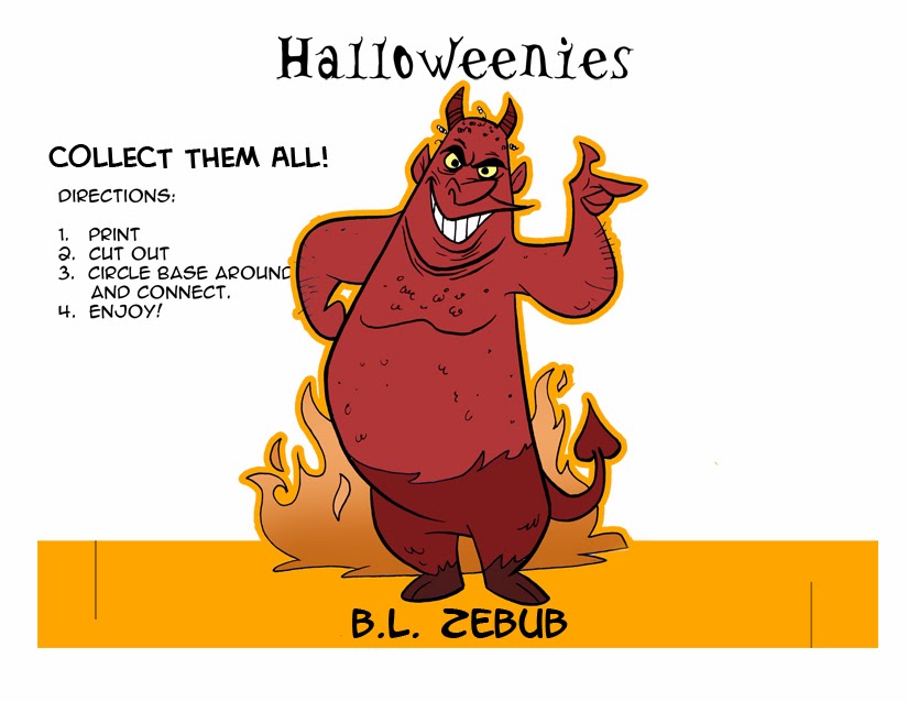 Toon Baboon: The Art of Adrian Ropp: Halloweenies 2013 Edition
