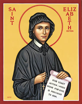 Maria Climbs a Mountain: Vincentian Quote of the Week: St Elizabeth Ann ...