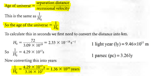 Raashi's HL Physics: E6 continued- HUBBLE'S LAW