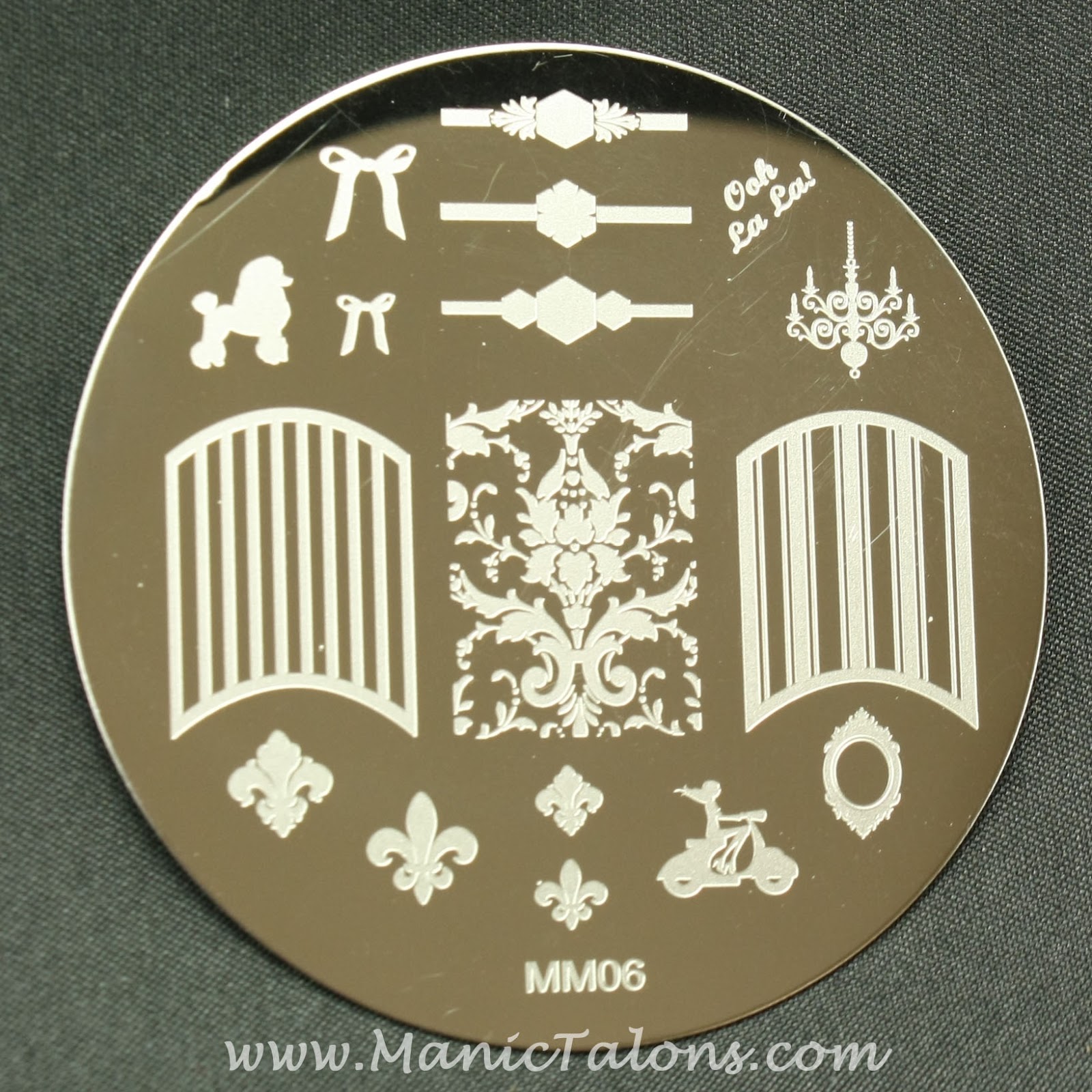 Manic Talons Nail Design: Messy Manision Stamping Plate Review plus 4 ...