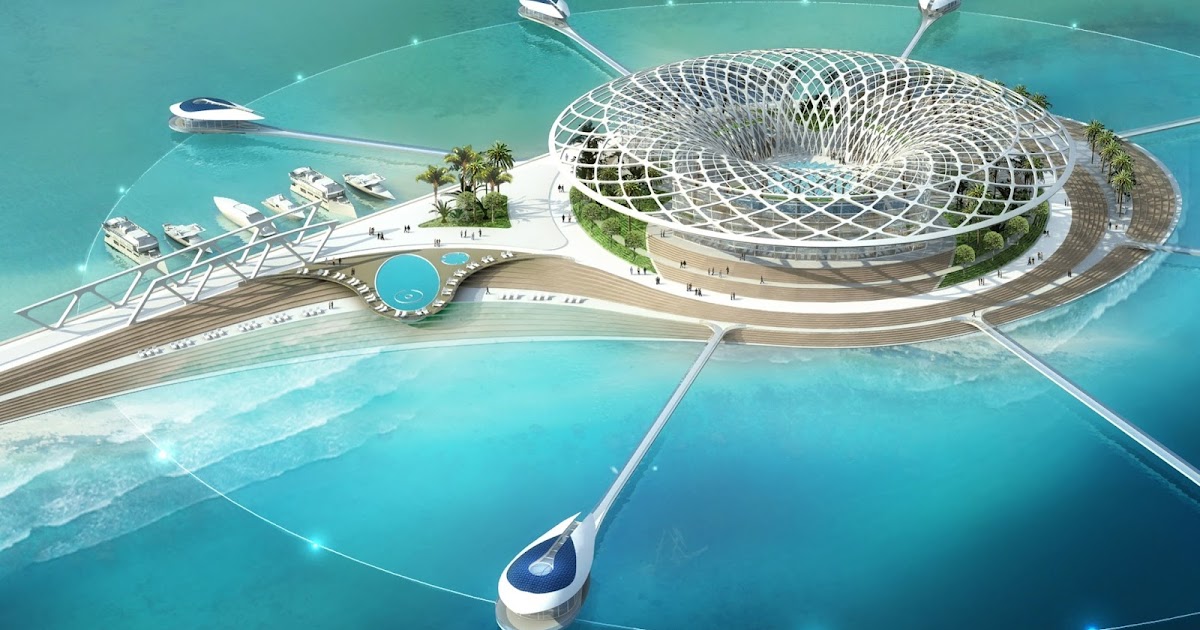 PetsLair: водный центр SOLAR DROP Vincent Callebaut