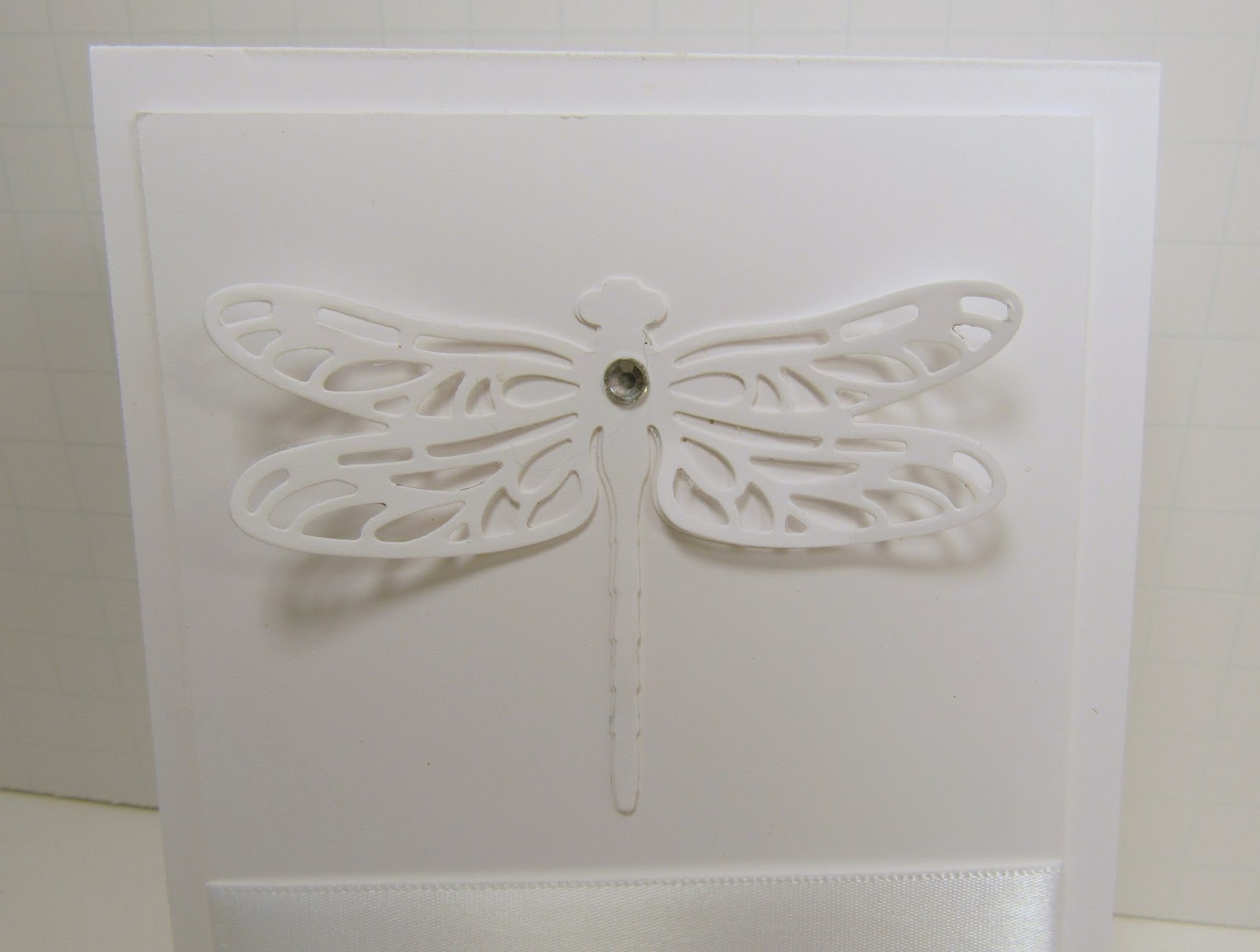 Personally Yours: Monochromatic Monday: Sympathy Detailed Dragonfly Thinlits