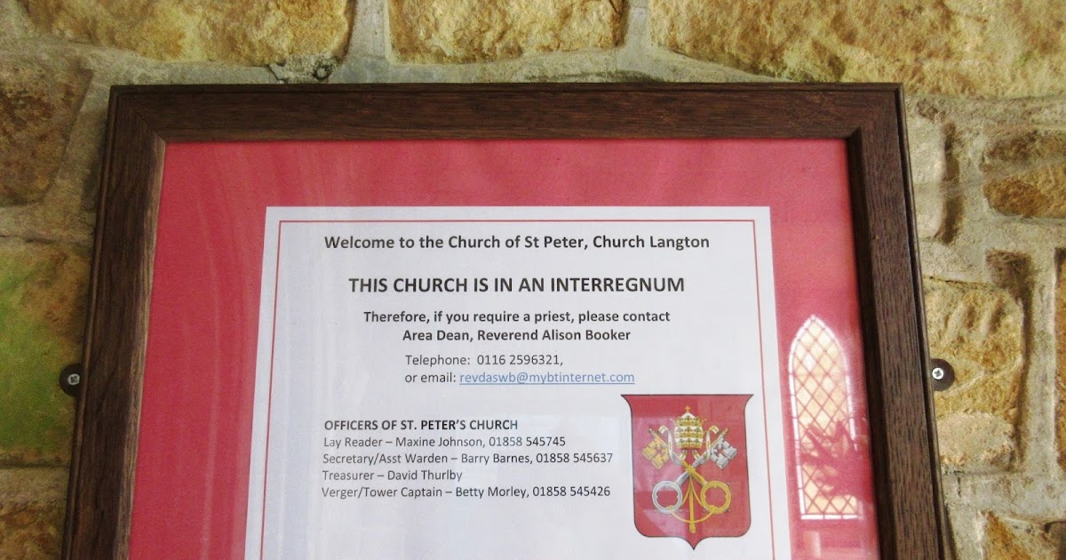 Liberal England: Church Langton in an interregnum