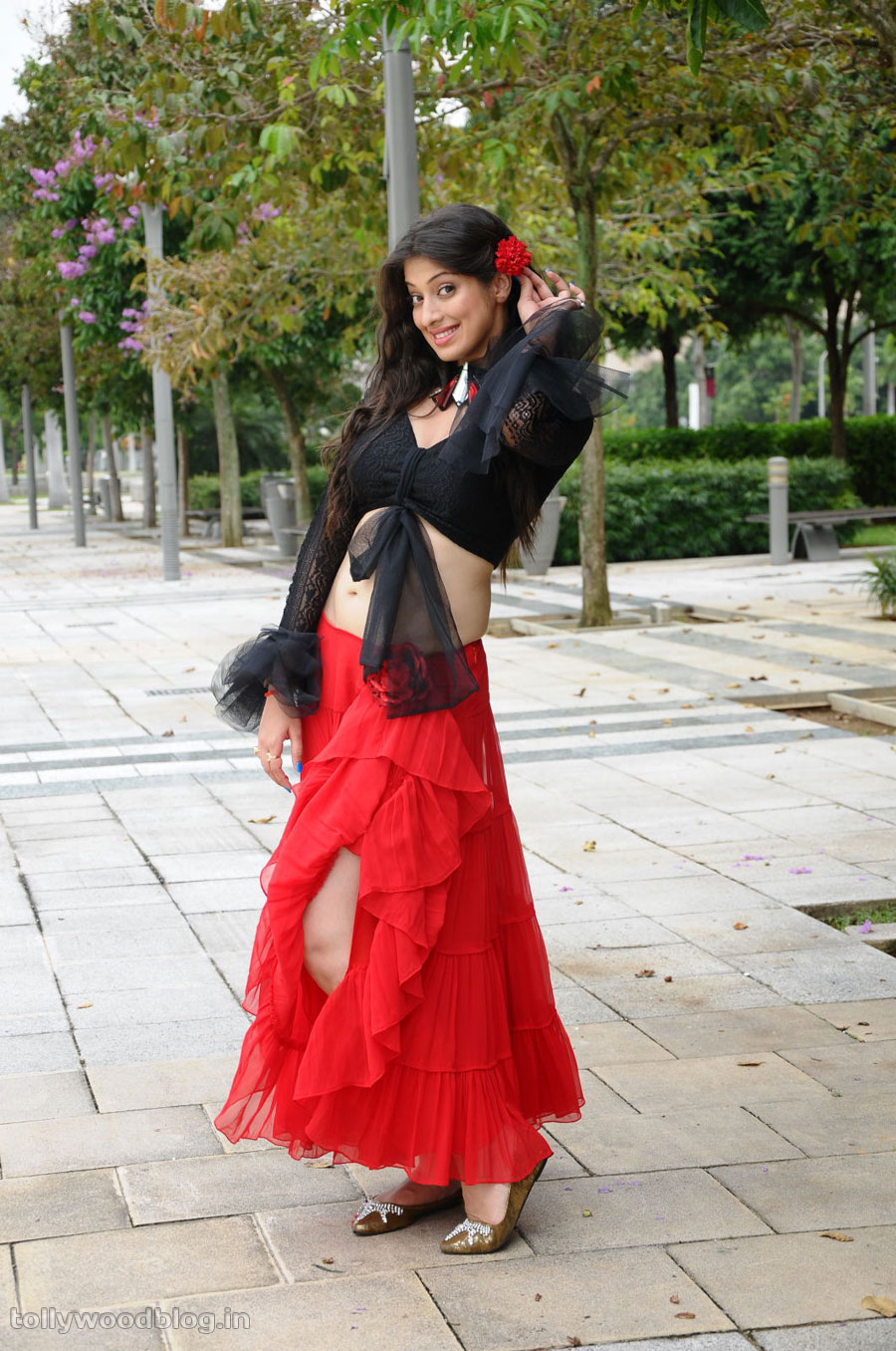 Laxmi Rai hot photos from Adhinayakudu Telugu movie