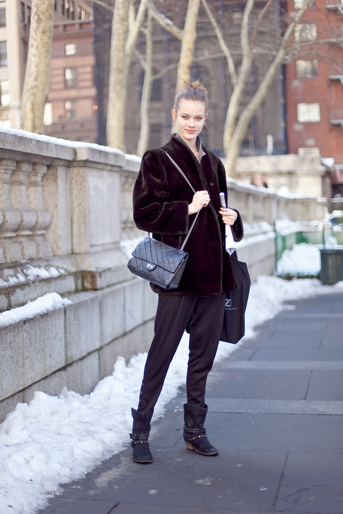 Shape of my woman: WINTER MODELS STREET STYLE