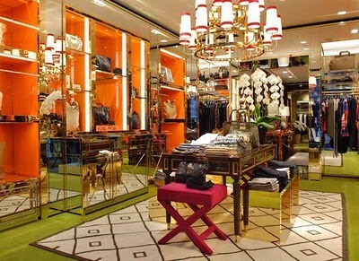 Design + Obsessed: Tory Burch's Vibrant Stores