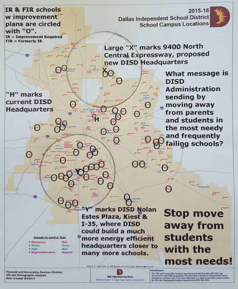 Map Of Dallas Isd Schools