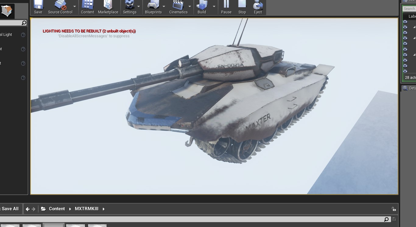 Two Original Tank Designs, exterior mesh — polycount