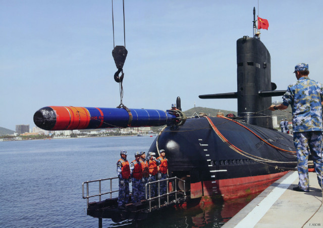 Asian Defence News: Torpedo loading into PLA Navy Song-class submarine