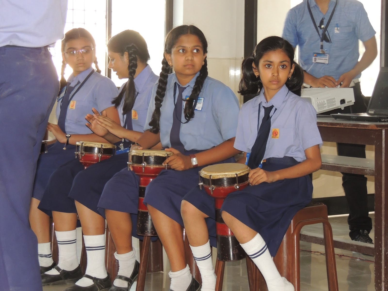 Katrin goes to India : The ESSAR School