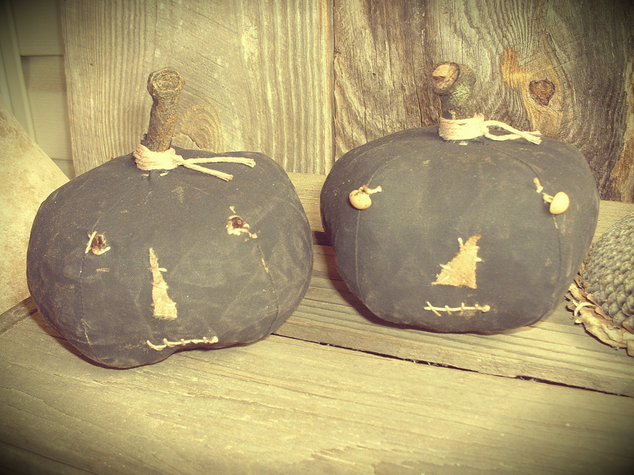 Daughternature Primitive Folk Art: Primitive Halloween Pumpkins...