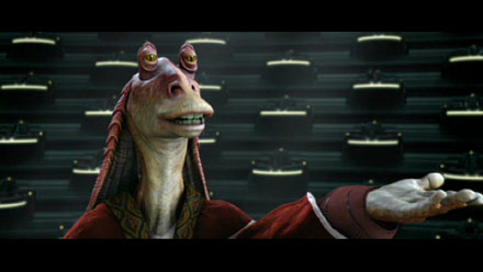 Star Wars: The Poli-Sci Jedi: Why I want a book about Jar Jar Binks (!!!)