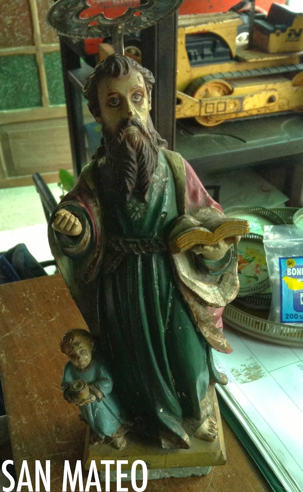 AND ALL THE ANGELS AND SAINTS: 188. Santo Sighting: SAN MATEO APOSTOL y ...