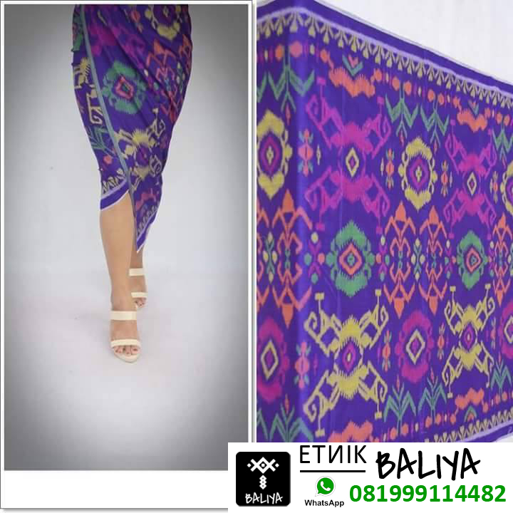 Kamen Endek Bali Terbaru Warna Biru l Whatsapp/Hp : 081999114482 (XL ...