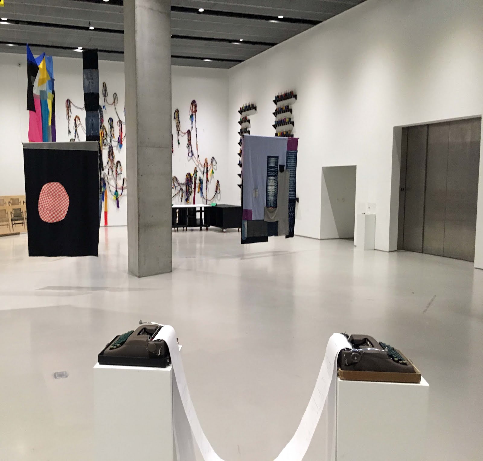 Typewriter repair at the museum/ /THE TYPEWRITER REVOLUTION