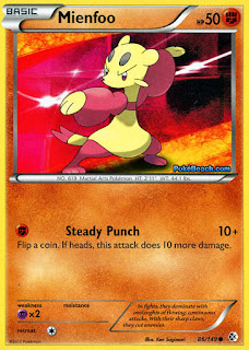 Mienfoo #86/149 -- Boundaries Crossed Pokemon Card Review ...