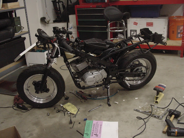 Greasy Hands and Busted Knuckles: 1987 Yamaha YSR50 - Resto Mod