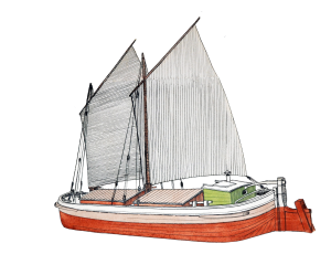 French Vocabulary Illustrated: galiote