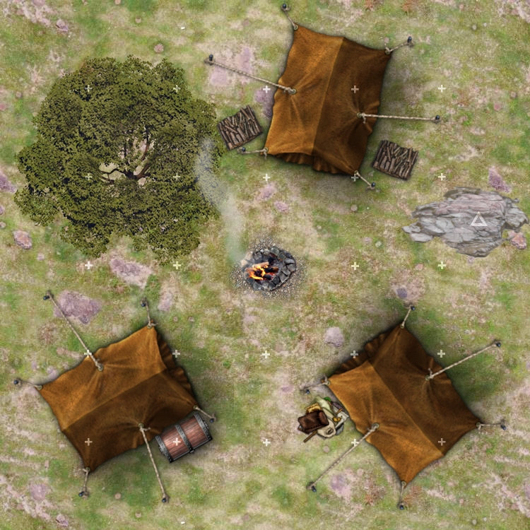 3 Tent Campement.jpg (750×750) | Tabletop rpg maps, Fantasy map ...