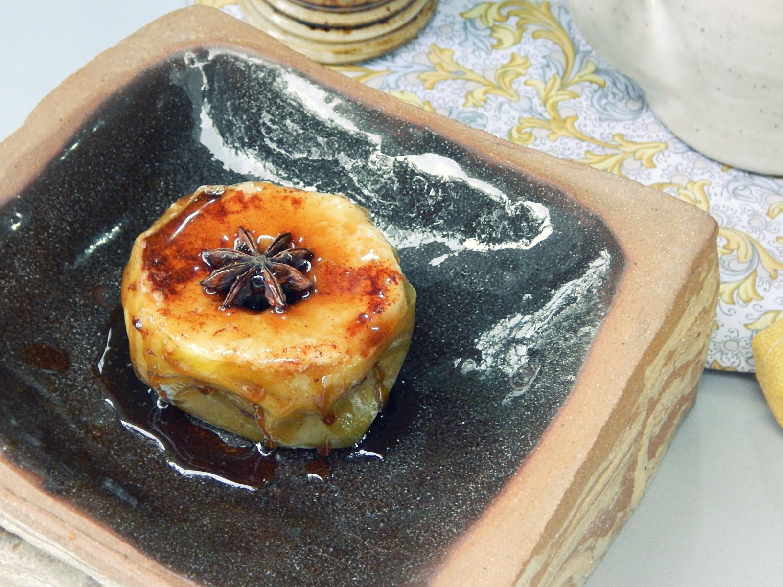 Especial de Outono: Receita de Maçã assada com Calda de Gengibre e ...