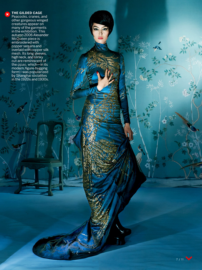 ASIAN MODELS BLOG: EDITORIAL: Sun Fei Fei in US Vogue, May 2015