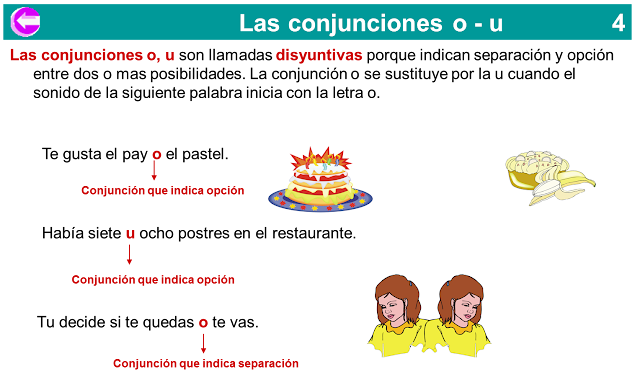Comunicación Educativa 3ero B Español y Literatura CEUJA: LAS CONJUNCIONES