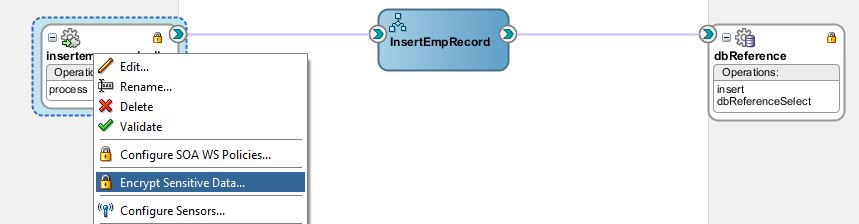 Encrypt Sensitive Data in Oracle SOA 12c