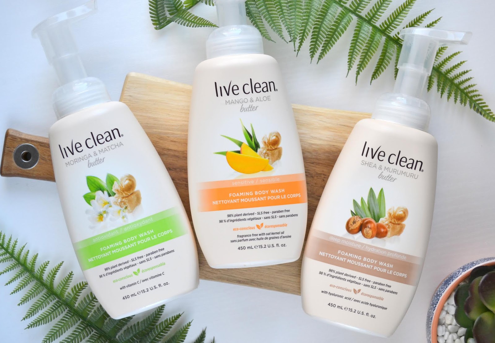 GIVEAWAY | Live Clean Foaming Body Washes (Yayyyy!) | Cosmetic Proof ...