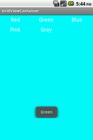 LEARN ANDROID: Android GridView tutorial and Example Code