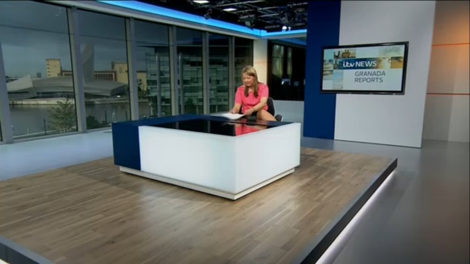 UK Regional News Caps: Victoria Grimes - ITV Granada