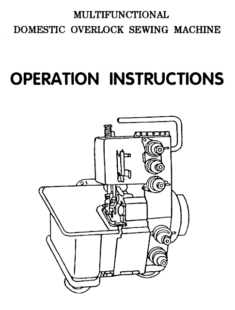 FN2 series - overlock sewing machine manual - english
